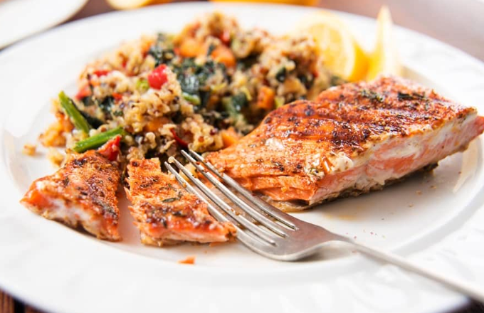 Miso, Maple, & Ginger Salmon/ Tuna – Lummi Island Wild