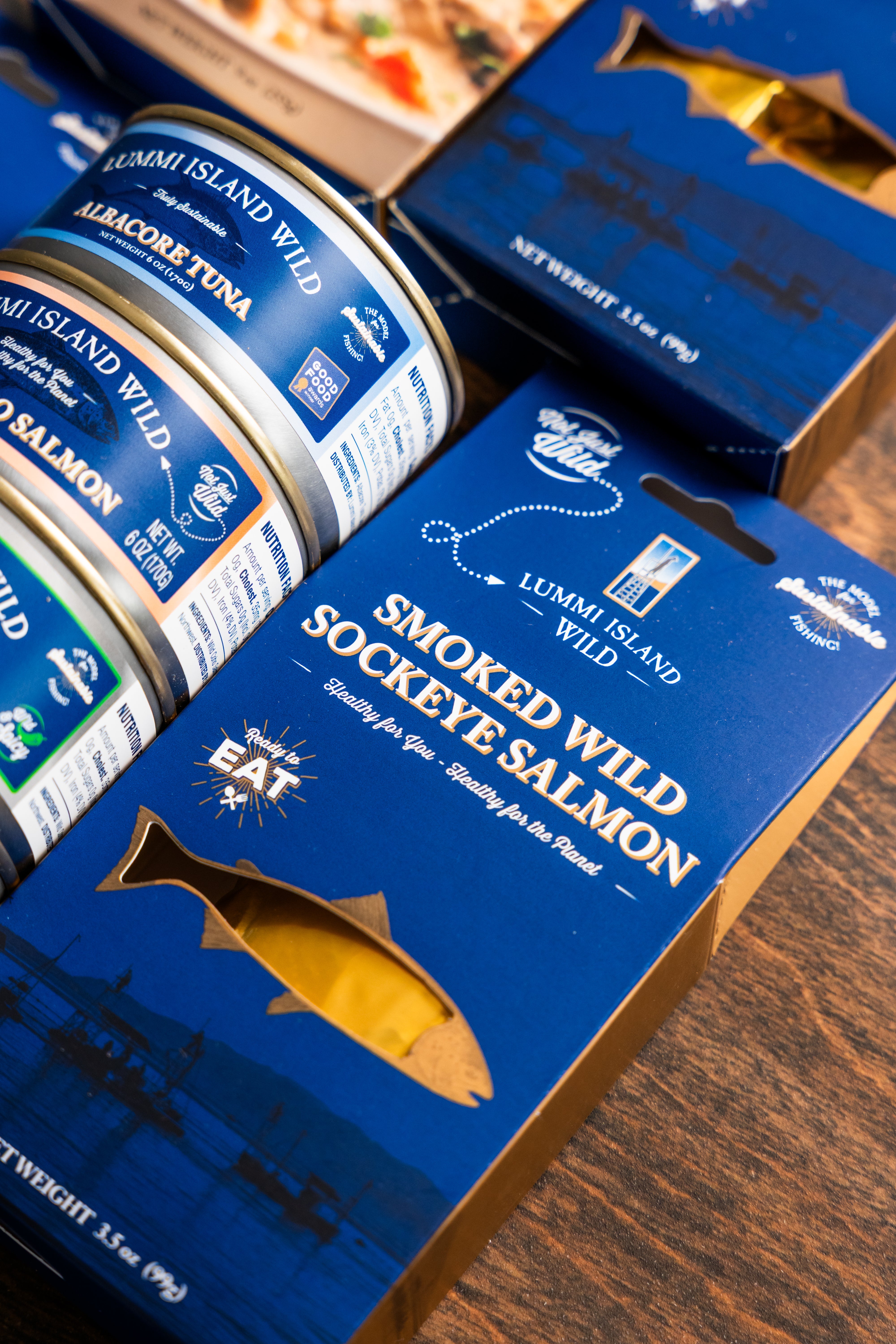 Smoked Salmon Pouches – Lummi Island Wild