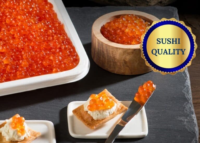 Ikura Salmon Caviar | Wild-Caught Salmon Roe | Lummi Island Wild