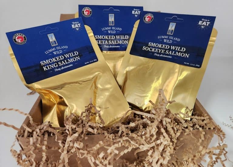 Packaged Smoked Salmon | Smoked Sockeye, King, & Keta Salmon | Lummi ...